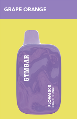 Одноразовый Pod GTM Bar Flow - Grape Orange (6000 затяжек) купить по ...