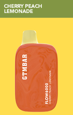 Одноразовый Pod GTM Bar Flow - Cherry Peach Lemonade (6000 затяжек ...