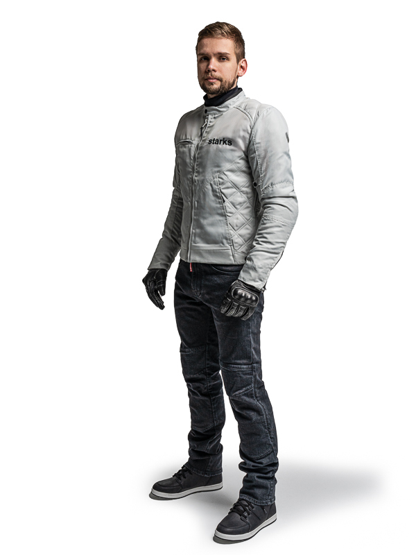 Купить Мотоджинсы с защитой Starks Мотоджинсы Python EVO / Черный в ...