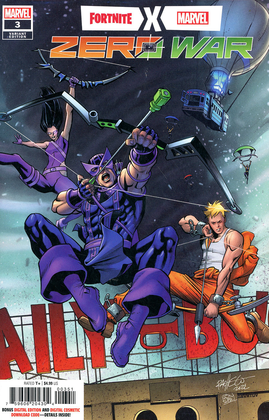 Fortnite X Marvel Zero War #3 (Cover D) – купить за 550 руб | ЧУК И ГИК ...