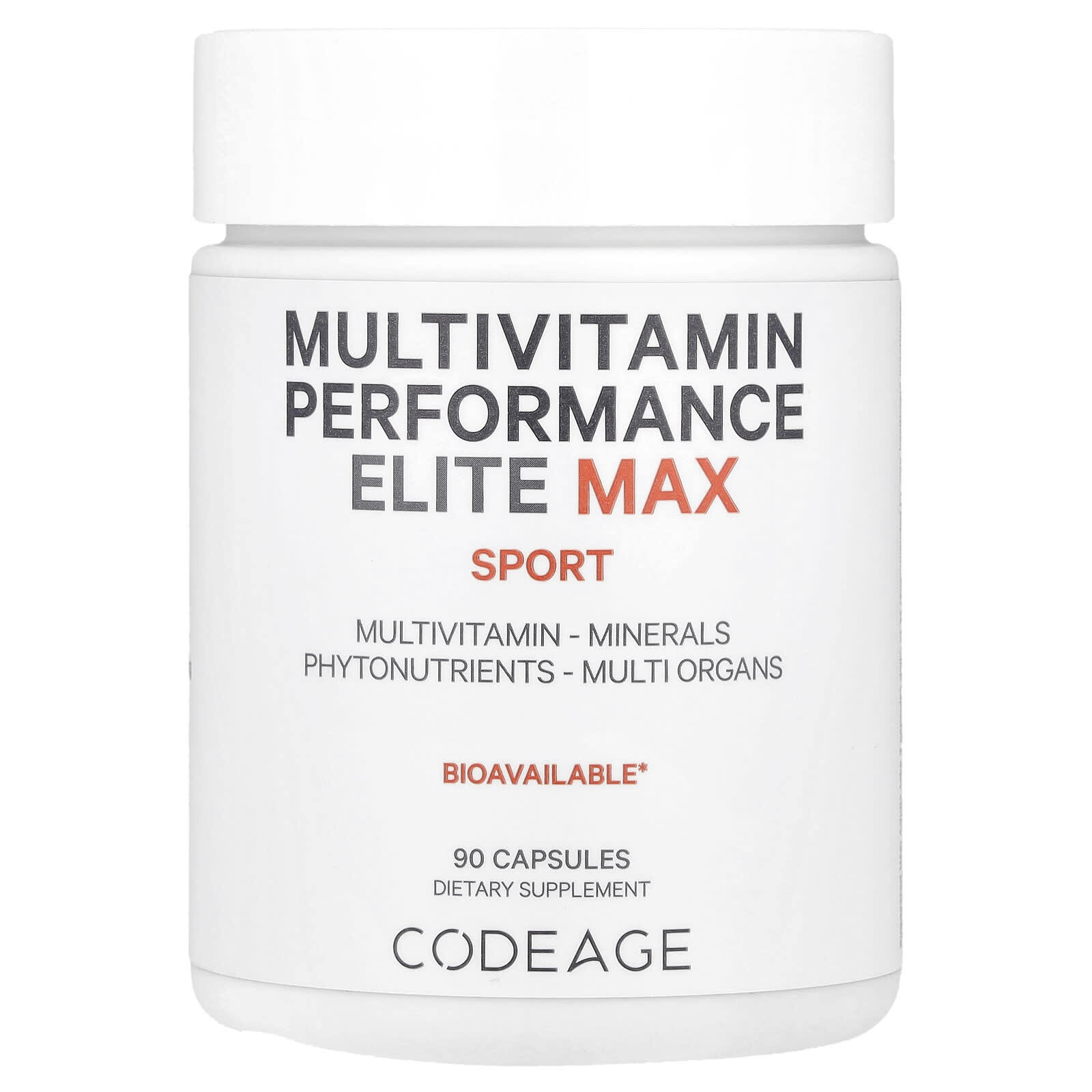 Codeage, Multivitamin Performance Elite Max, мультивитамины, 90 капсул ...