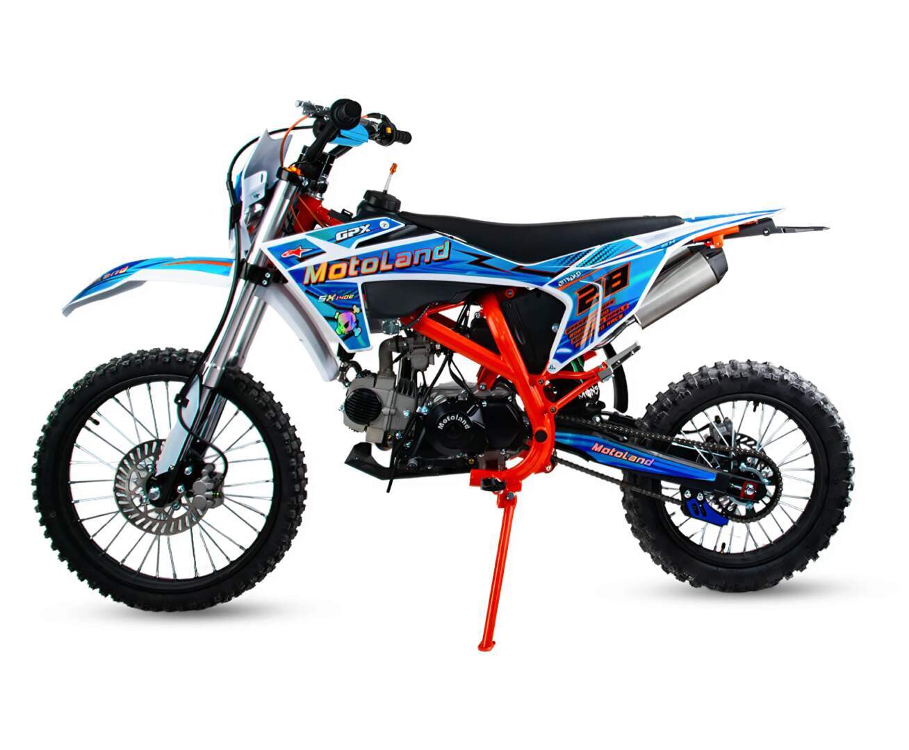 Питбайк Motoland 140 SX 140 E 19/16 зеленый – купить за 134 820 ₽ | Велонн