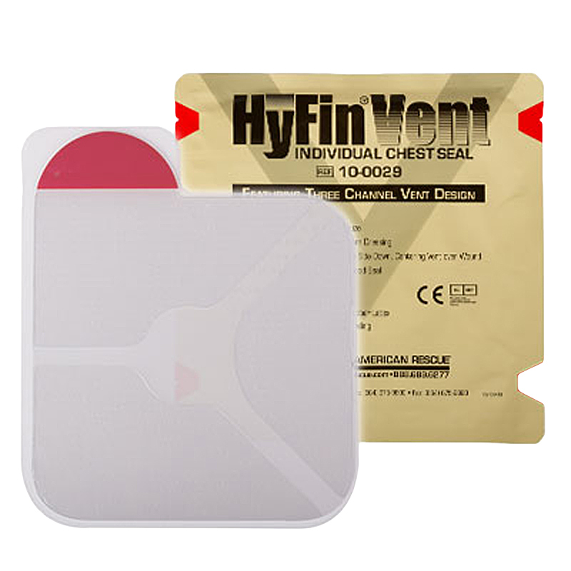 Купить Окклюзионный пластырь на грудь HYFIN VENT CHEST SEAL (с клапаном ...
