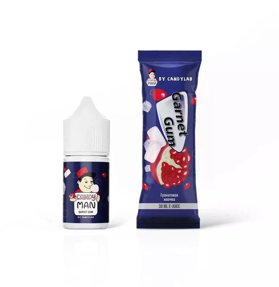 Жидкость Garnet Gum by CandyMan Salt 30мл