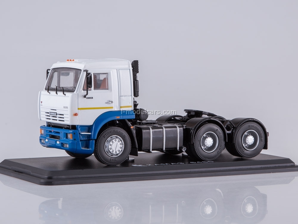 KAMAZ-6460 road tractor white-blue 1:43 Start Scale Models (SSM)