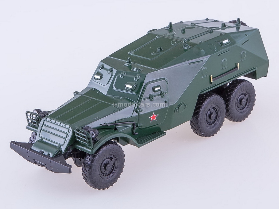 MODEL CARS BTR-152K Armored personnel carrier green 1:43 AutoHistory
