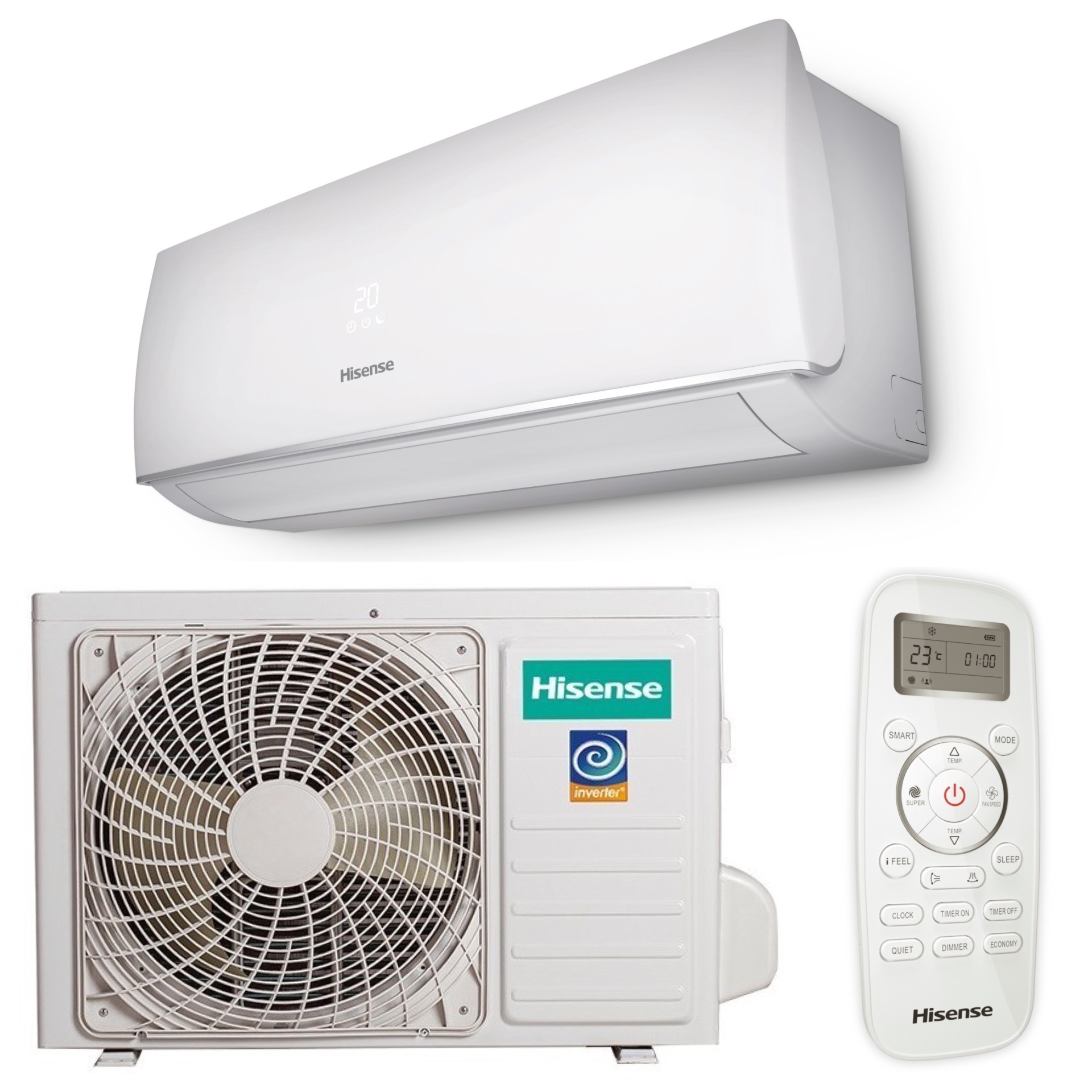 Hisense AS-11UW4RYDDB02 SMART DC Inverter с установкой и бесплатной ...