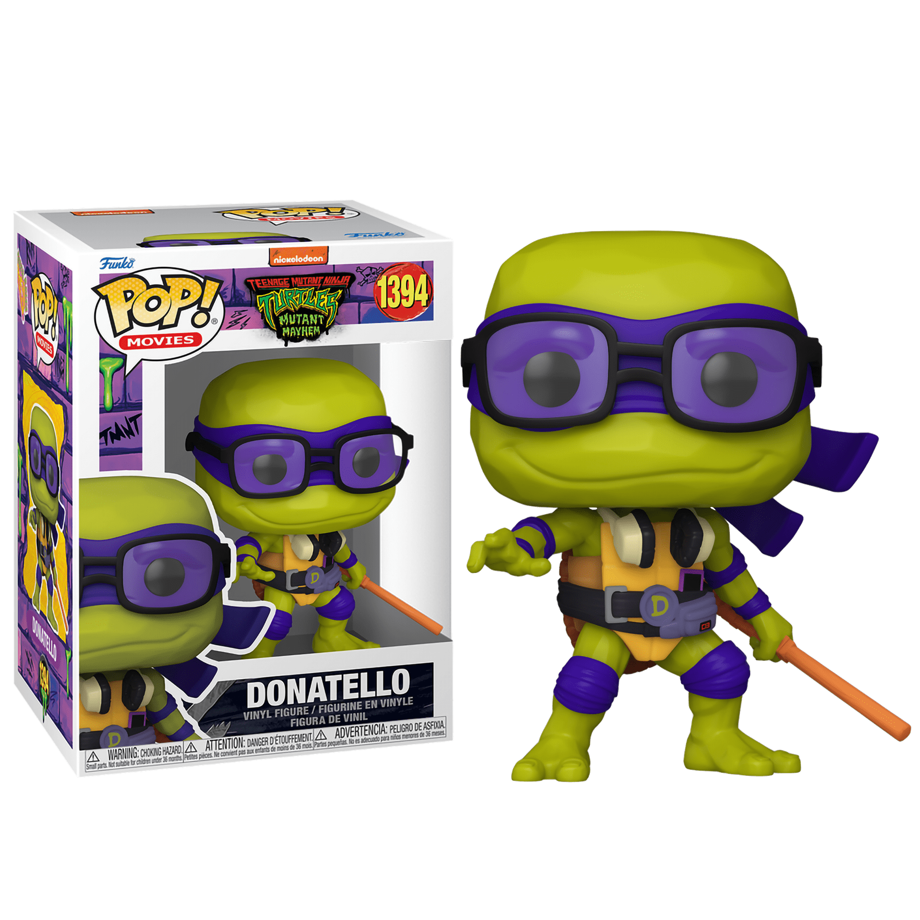 Funko POP! TMNT Mutant Mayhem: Donatello (1394) – купить по выгодной ...