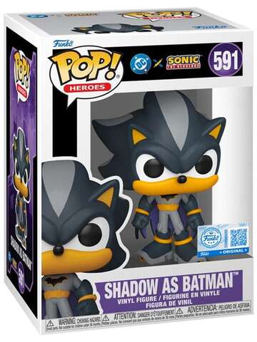 Funko POP! DC х Sonic the Hedgehog: Shadow as Batman (591) – купить по ...