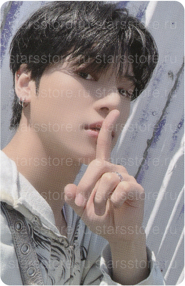 Купить Фотокарта Wooyoung ATEEZ - GOLDEN HOUR : Part.1 (EVERLINE ...
