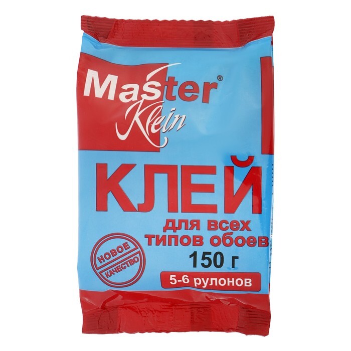Клей обойный Master Klein, для всех типов обоев, 150 г (арт. 10321349 ...