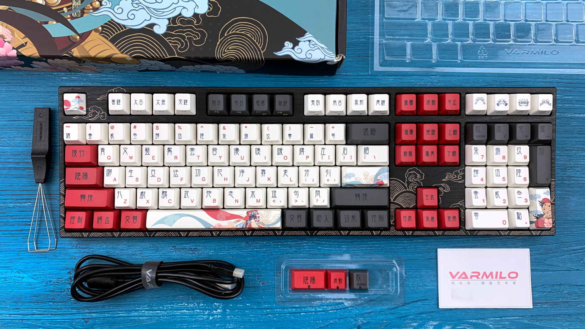 Varmilo MA108M Beijing Opera Varmilo EC Sakura V2 (mini USB) — купить ...