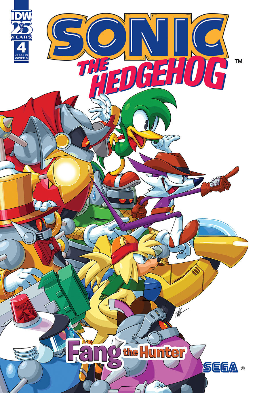 Sonic The Hedgehog Fang The Hunter #4 (Cover B) – купить по выгодной ...