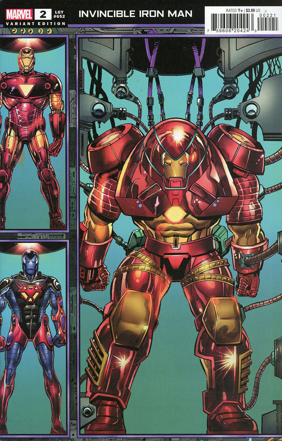 Invincible Iron Man Vol 4 #2 (Cover B) – купить за 550 руб | Чук и Гик ...