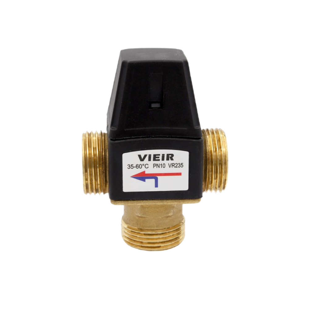 ViEiR Термостатический смесительный клапан 1" 35-60°С, KVS1,6 (VR235 ...