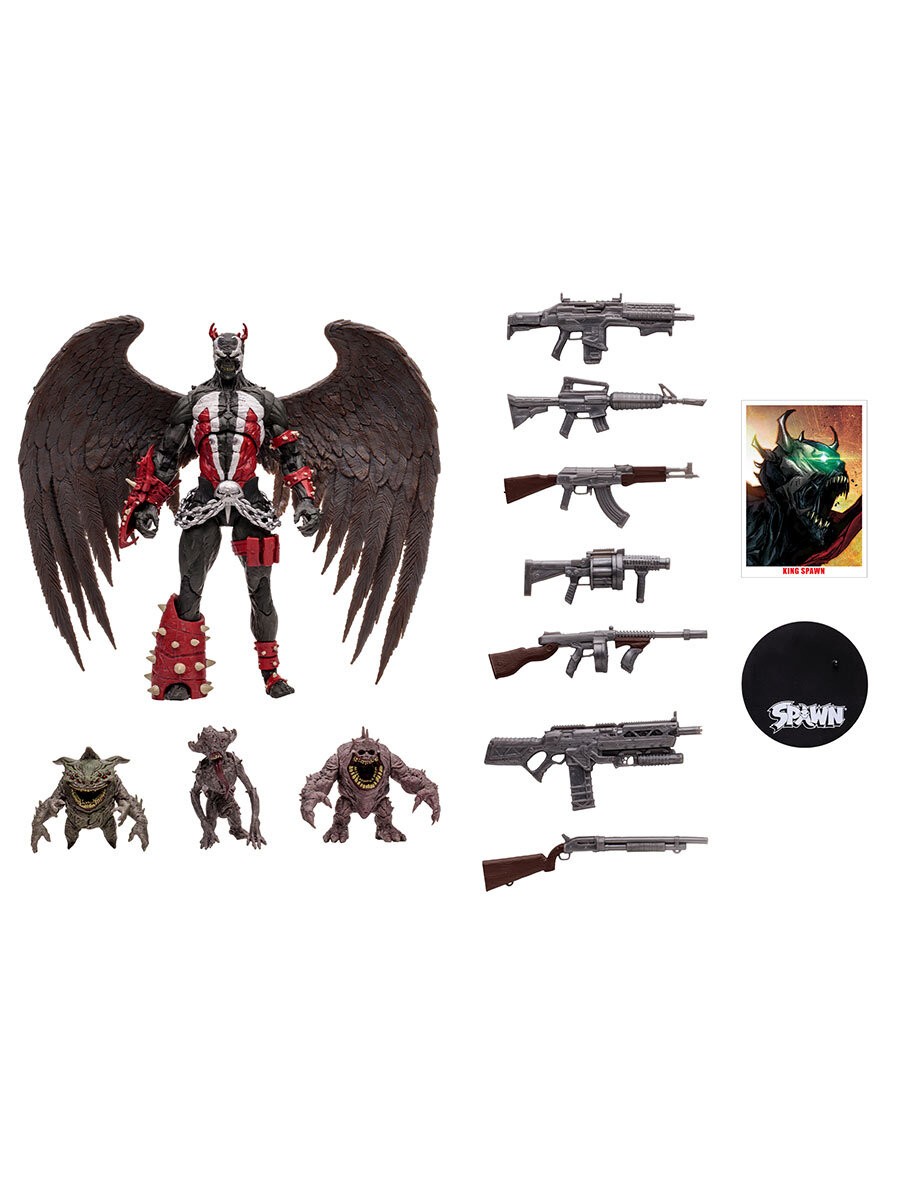 Фигурка McFarlane Toys King Spawn with Wings and Minions – купить за ...