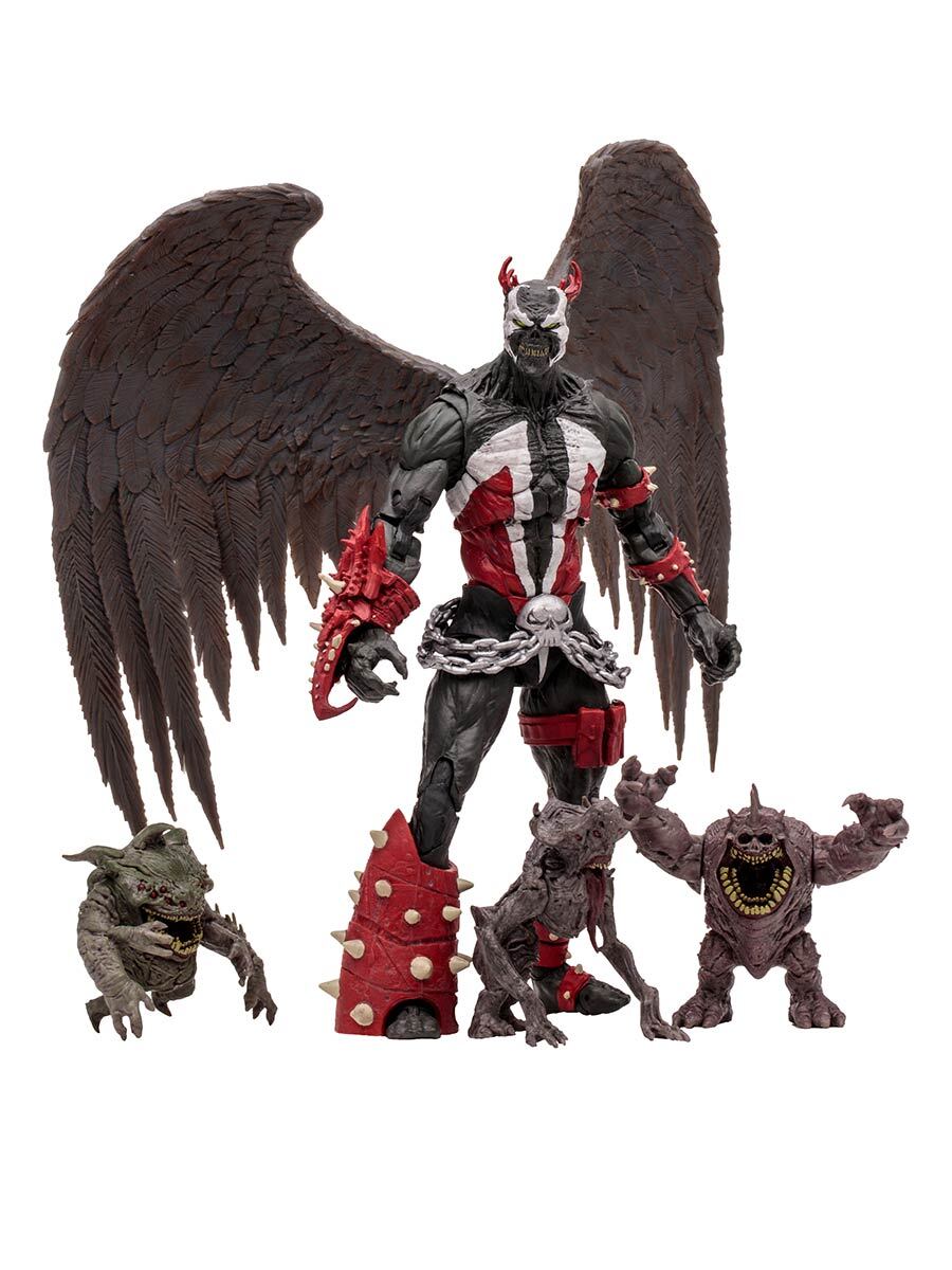 Фигурка McFarlane Toys King Spawn with Wings and Minions – купить за ...