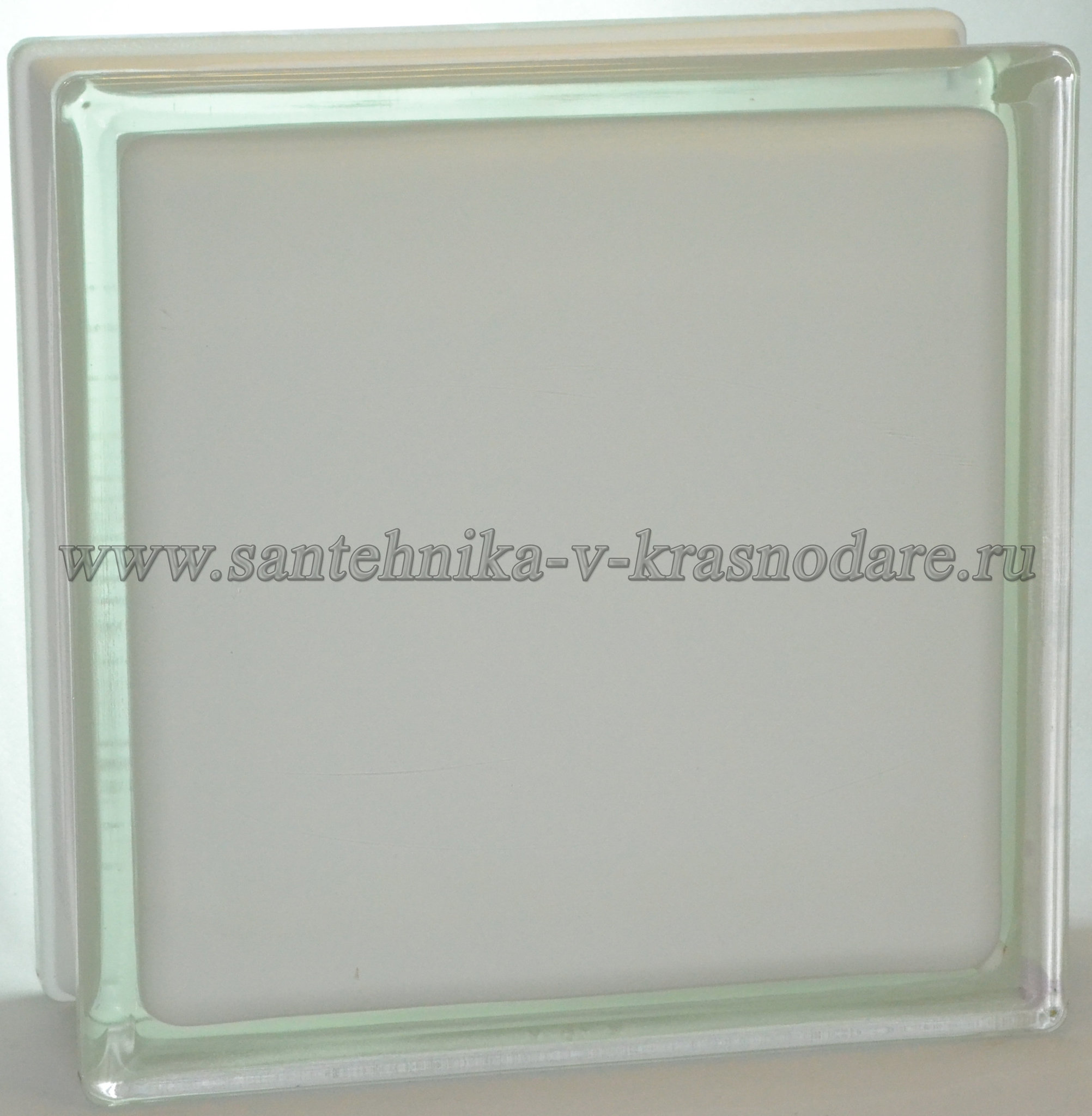 Купить Стеклоблок молочный арктик окрашенный изнутри Vitrablok 19x19x8 ...
