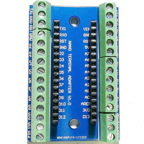 Терминальный адаптер NANO v1.0 в Москве/ YourDuino.ru