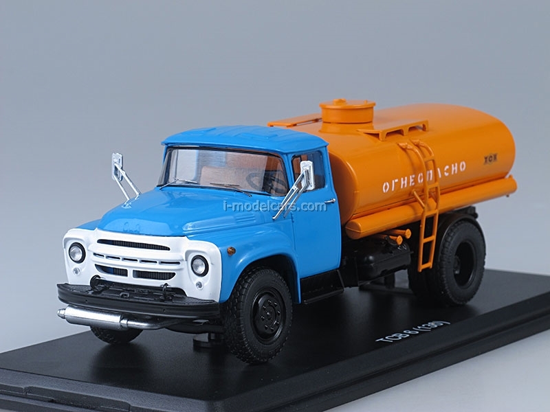 MODEL CARS ZIL-130 TSV-6 blue-orange 1:43 Start Scale Models (SSM)