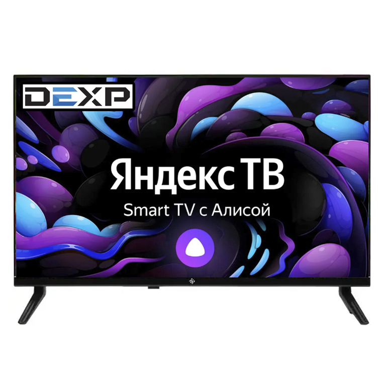 Купить 24" Телевизор DEXP 24HEY1, HD, Яндекс.ТВ в ДНР по выгодной цене ...