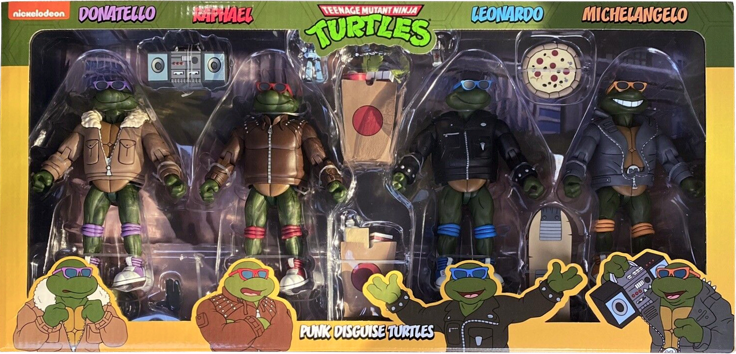 NECA Teenage Mutant Ninja Turtles Punk Disguise Turtles 24 900 24 900