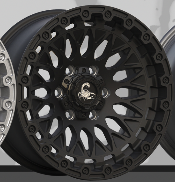 Диск колёсный кованый AGILITY FORCE UT721 R17 8,0 ET0 Matte Black ...