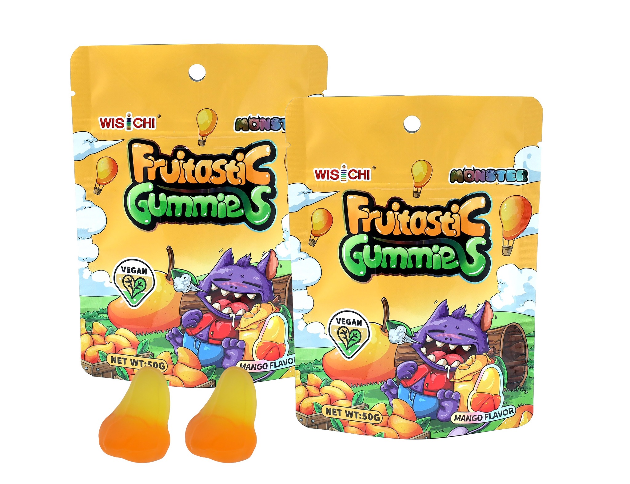 Азиатский мармелад Fruitastic манго оптом | Без кислинки