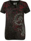 Affliction | Футболка Dragon Black AW23489