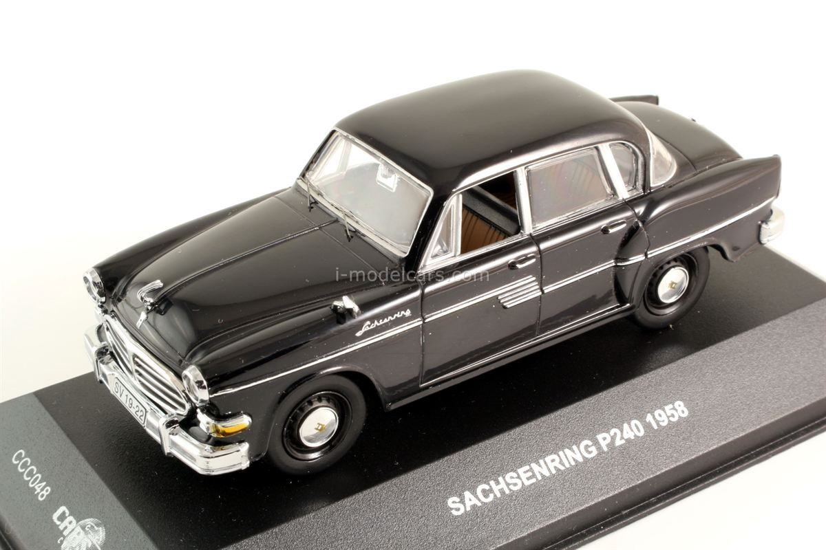 MODEL CARS Sachsenring P240 1958 black limited edition 499 pcs. Cars ...