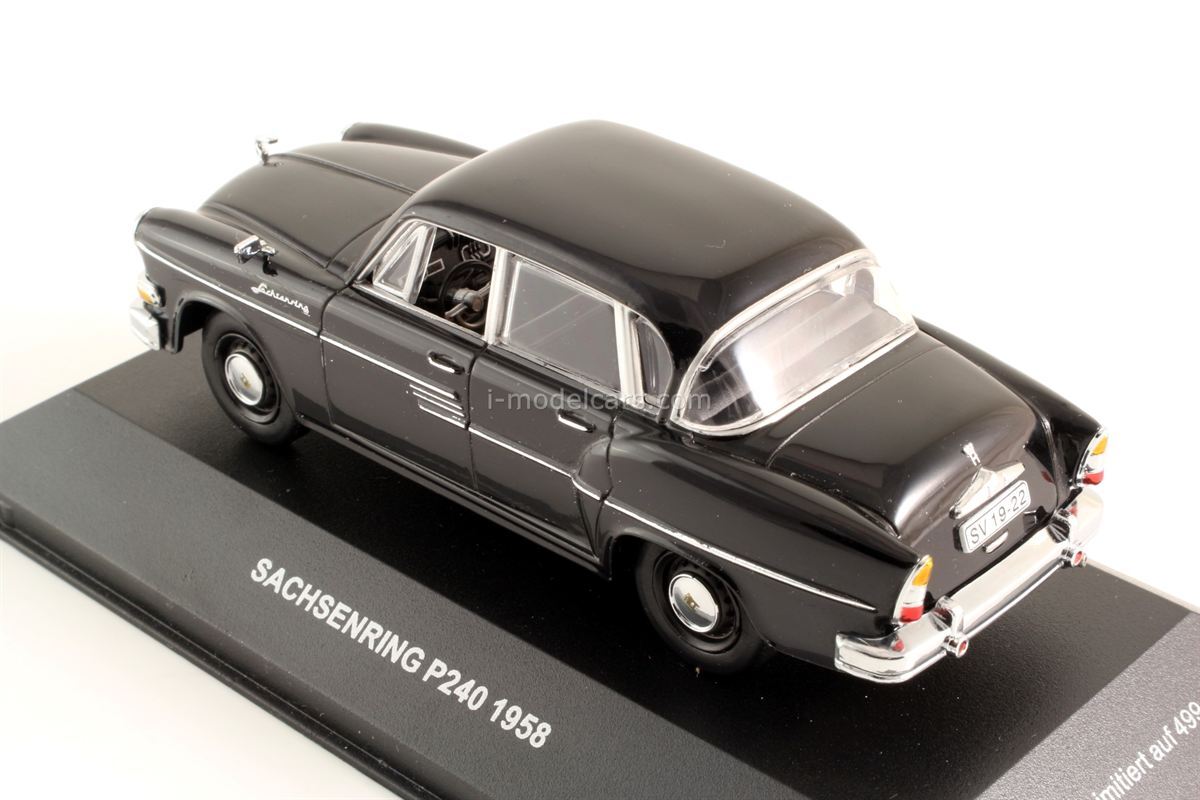 MODEL CARS Sachsenring P240 1958 black limited edition 499 pcs. Cars ...