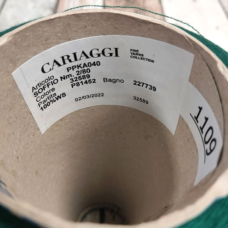 Кашемир 2/60 CARIAGGI SOFFIO серый меланж