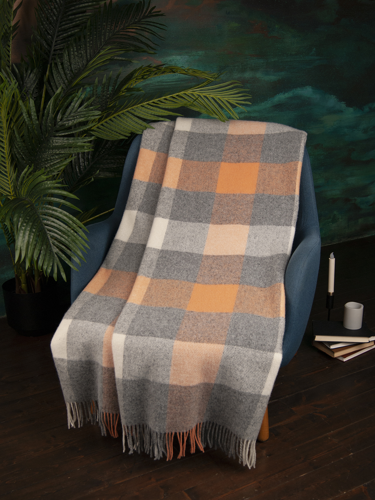 Плед из шерсти мериноса AGNE 3-23 AVINAMAS | плед шерстяной купить ...