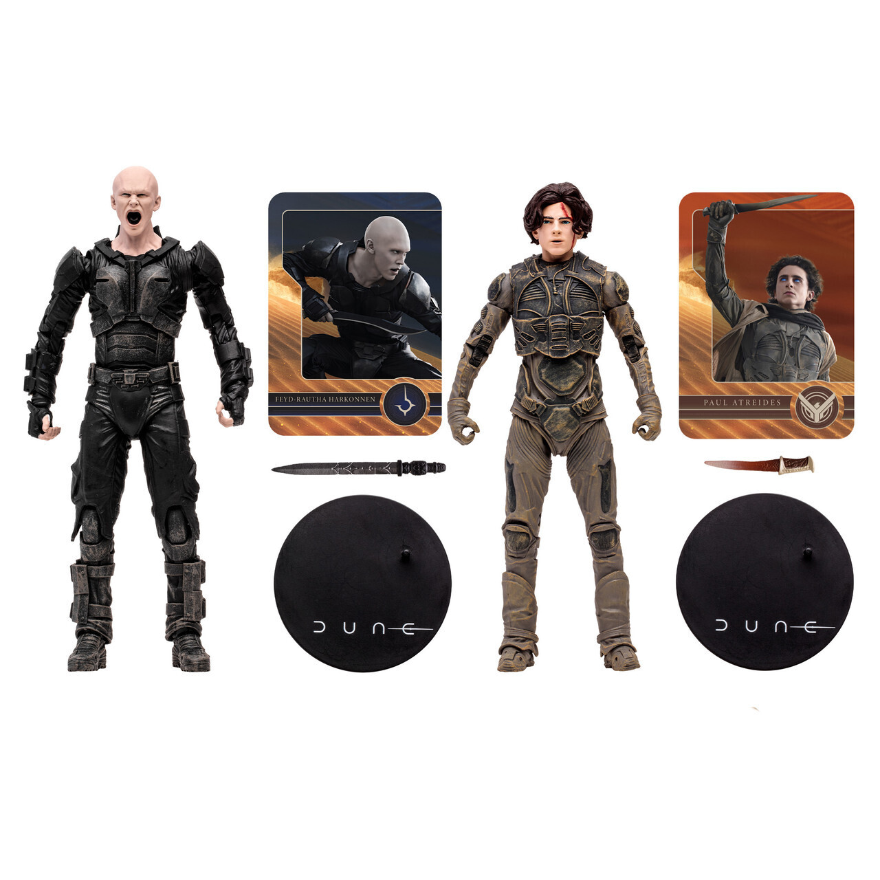 Фигурки McFarlane Toys Dune: Paul Atreides & Feyd-Rautha Harkonnen ...