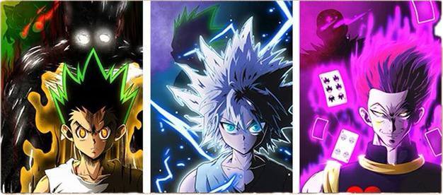 3D Постер "Hunter x Hunter Trio" – купить за 1390 руб | ЧУК И ГИК ...
