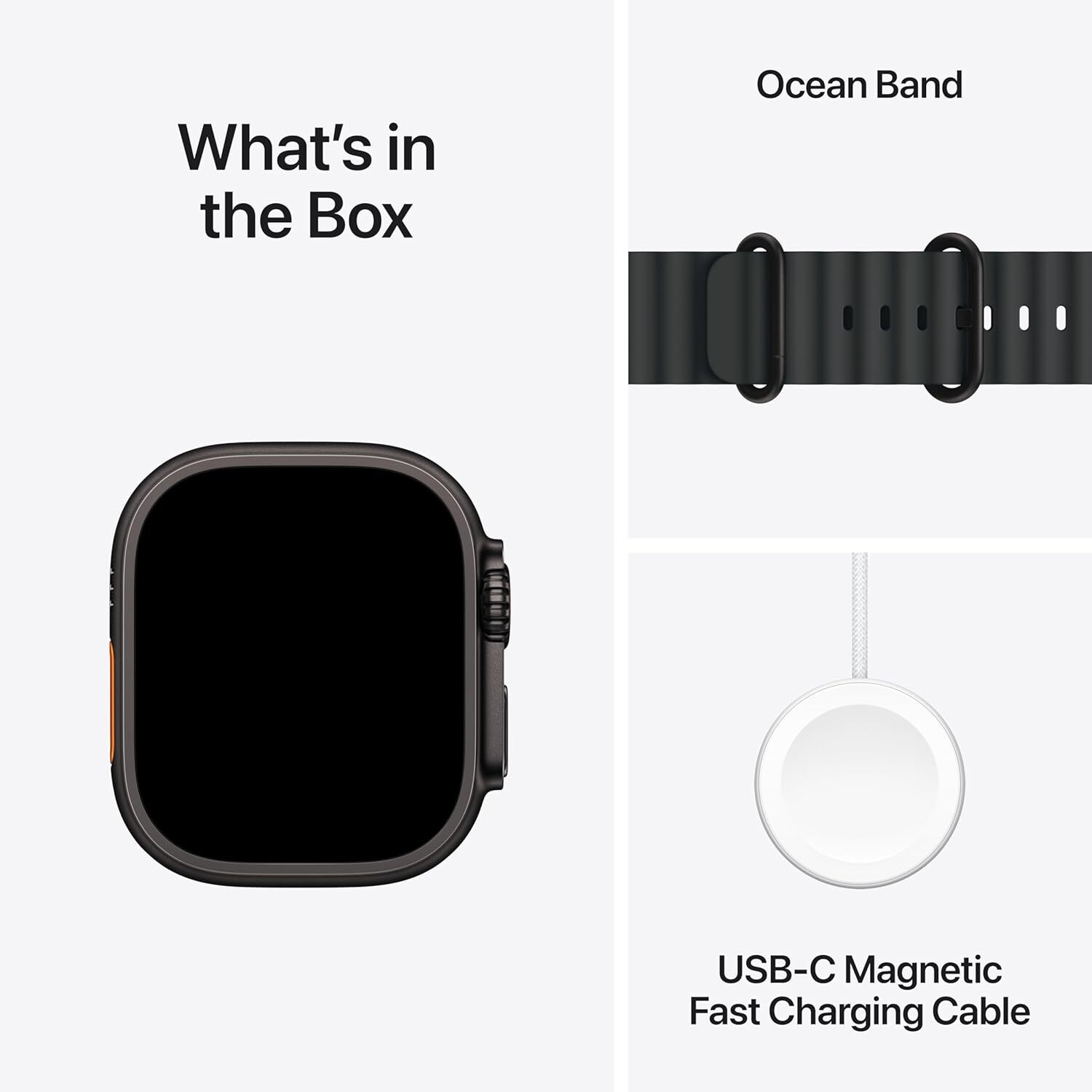 Умные часы Apple Watch Ultra 2 49 мм черный титан, ремешок Ocean ...