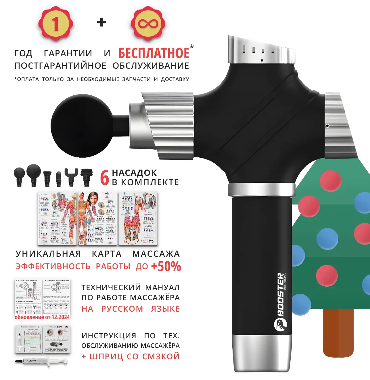 Booster A2 - бюджетный и мощный массажёр в Boosterpro.ru