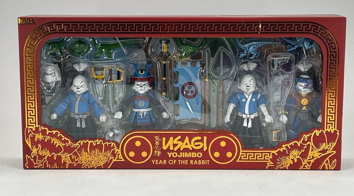 «Фигурка NECA USAGI YOJIMBO - Year of the Rabbit Action Figure 4 Pack ...