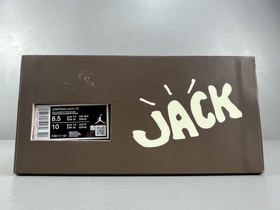 Travis Scott x Jordan Jumpman Jack 'University Red' купить кроссовки онлайн