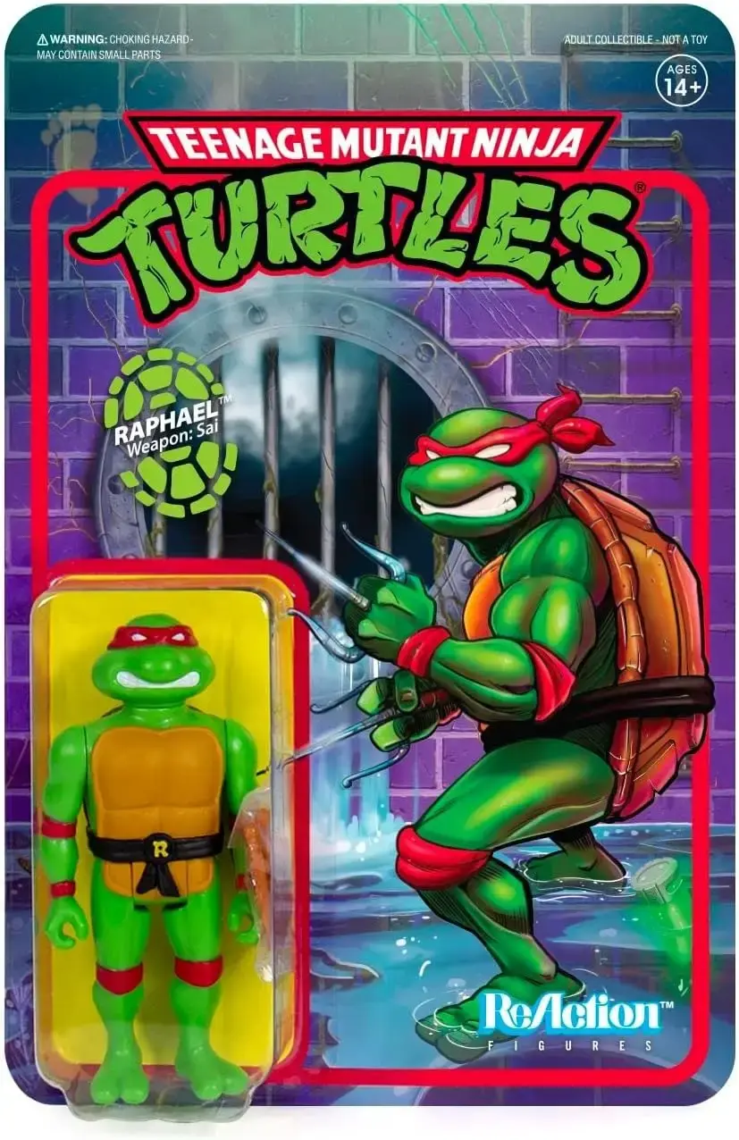 «[840049802216] Teenage Mutant Ninja Turtles TMNT ReAction Figures Wave ...