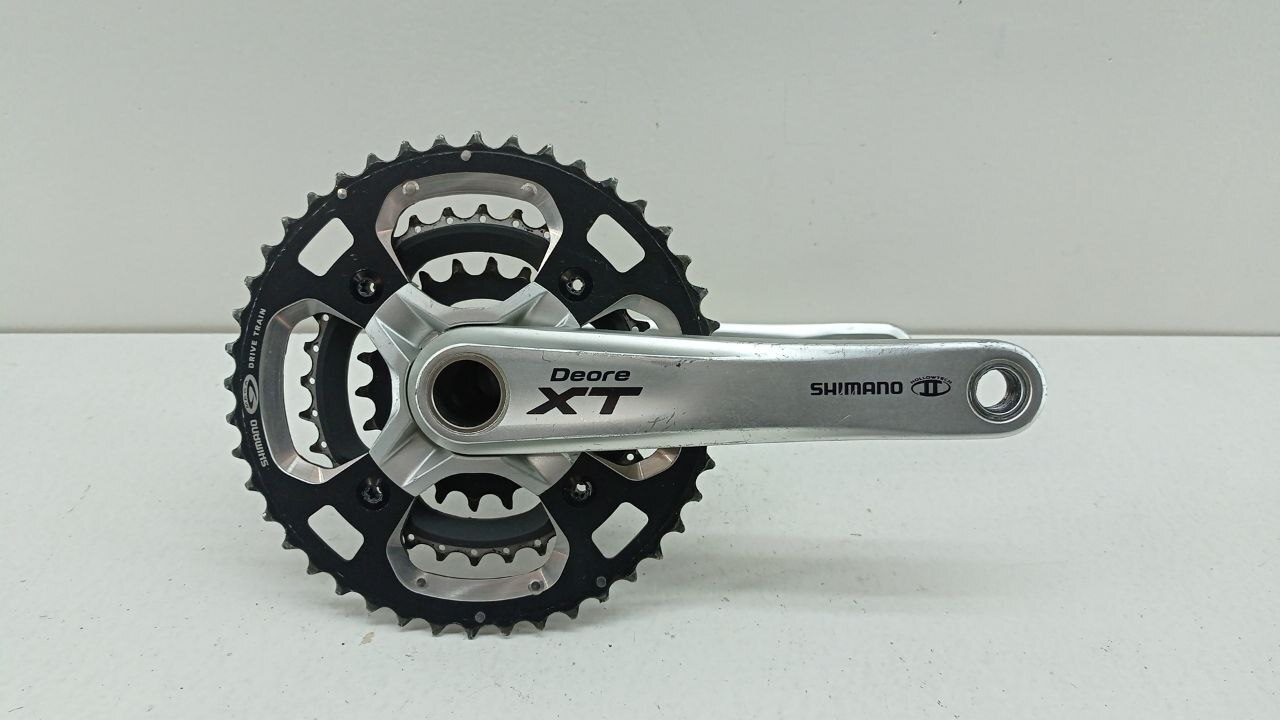 Система шатунов Shimano Deore XT FC-M770/771-K sh9 – купить за 10 000 руб | Ябегу - Велосипеды ...