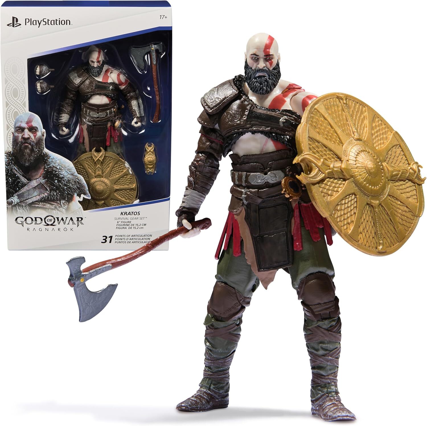 Фигурка Spin Master Playstation God of War Ragnarok: Kratos (Survival ...