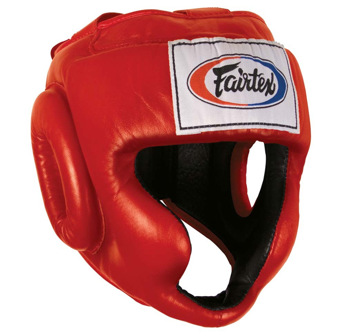 Шлем Fairtex Headguard HG3 Red – купить за 9 690 ₽ | Octagon Shop