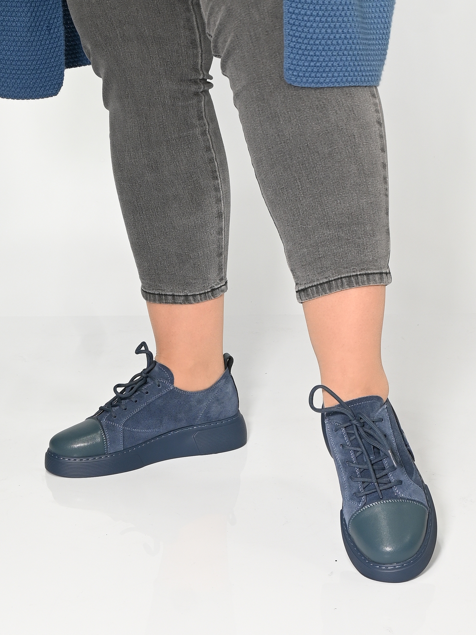 Женские кроссовки Ascalini из замши — стиль и комфорт