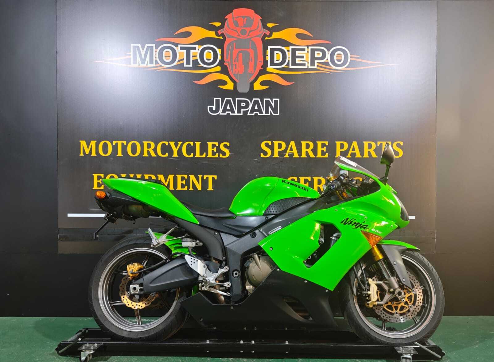 Kawasaki ZX-6R 2006 - купить по выгодной цене | Moto-Depo