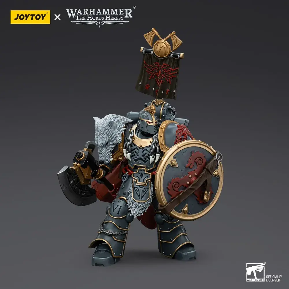«Фигурка JOYTOY Space Wolves Legion Praetor with Power Axe and Combat ...