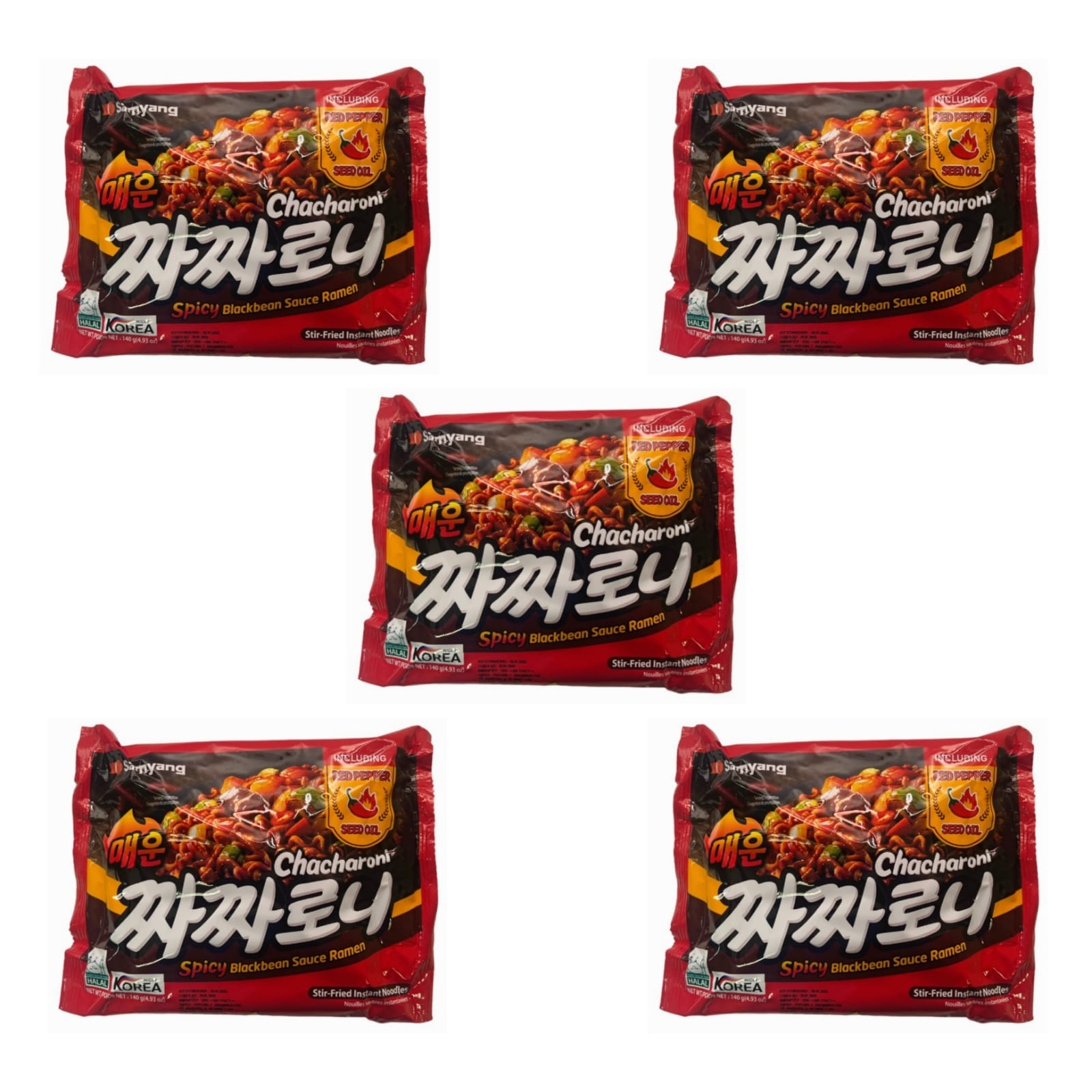 Лапша Samyang Chacharoni Spicy 140 г купить по низкой цене на STORRO.RU