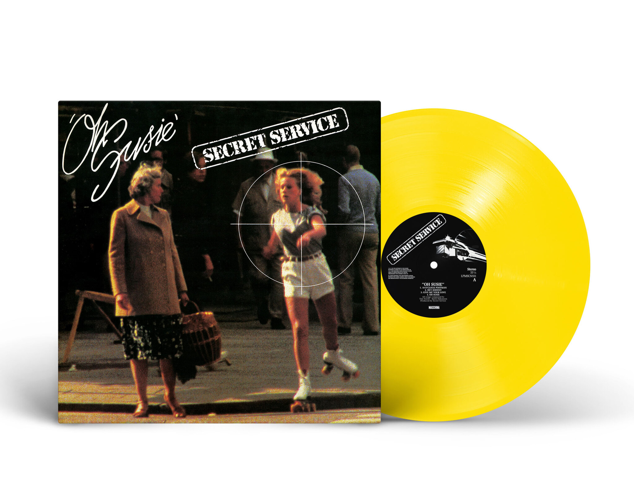 LP: Secret Service — «Oh Susie» (1979/2025) [Limited Yellow Vinyl ...