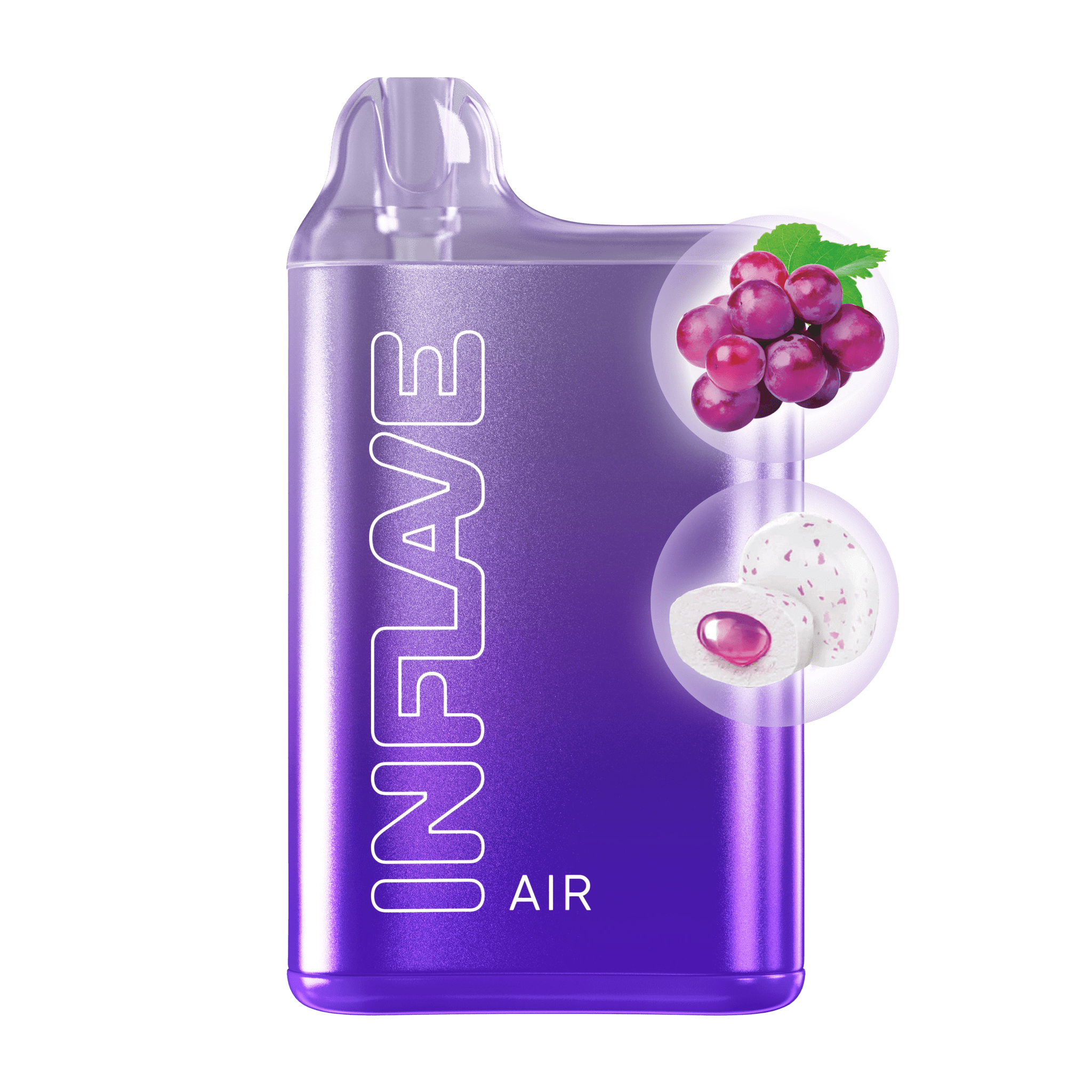 Купить электронную сигарету INFLAVE AIR 6000 Виноградное драже - Grape ...