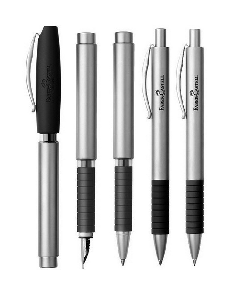 Ручка перьевая Faber-Castell Basic Metal, Matte CT, F (148521) - купить ...